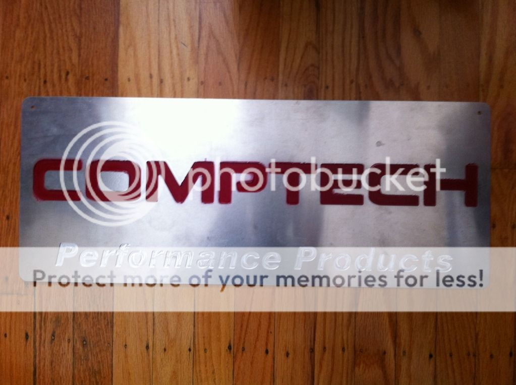 Buy Comptech Performance Aluminum Machined Shop Sign Integra NSX Civic ...